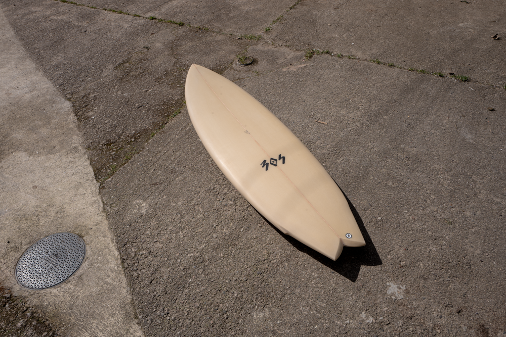Twin Pin 5'10 Surfboard | Sand Finish Surfboard | BOS SURFBOARDS – BOS ...